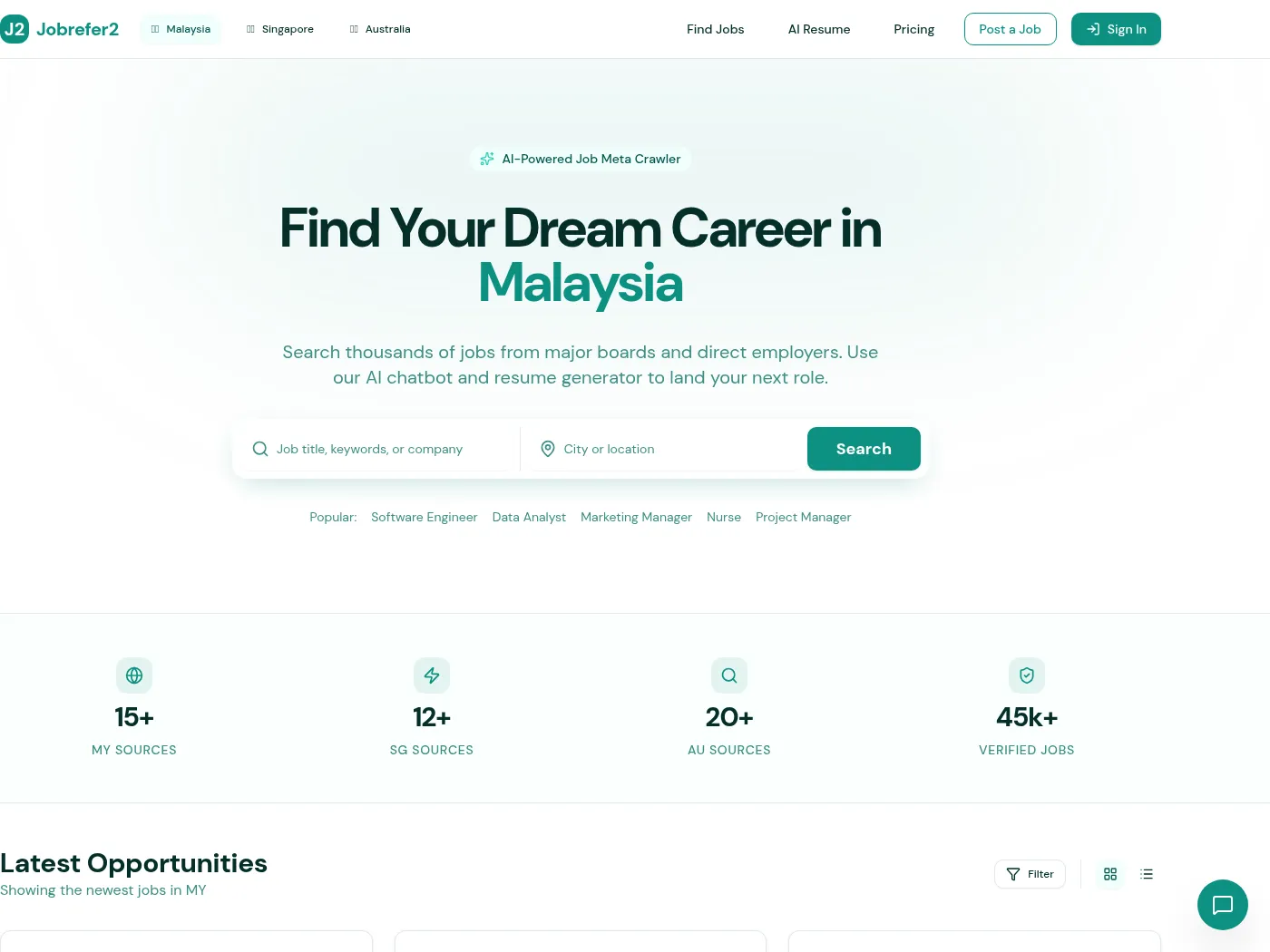 Jobrefer2 Meta Job Portal
