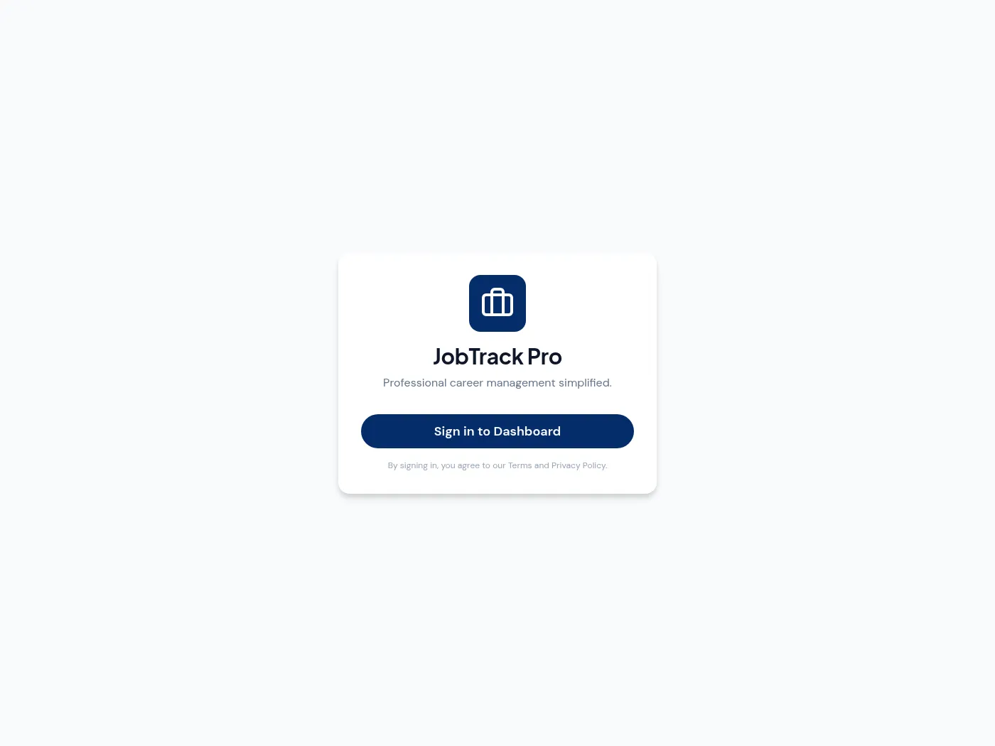 JobTrack Pro