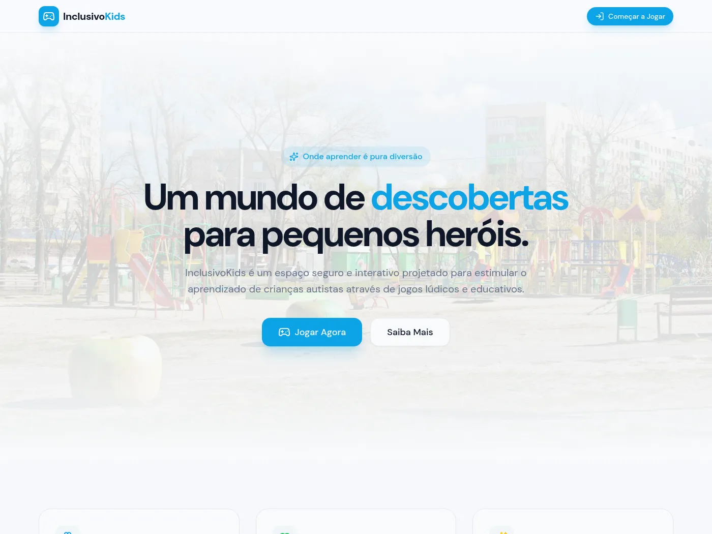 Jogo Inclusivo Kids