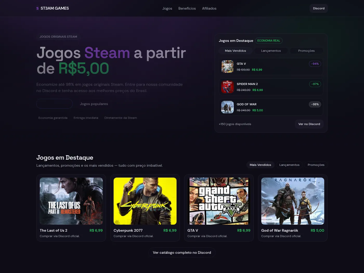 JogoBarato Shop Clone