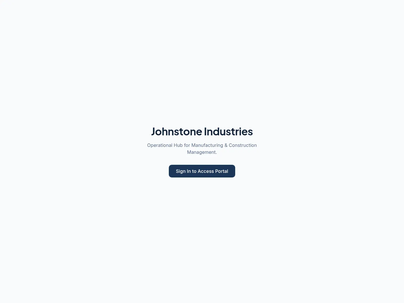 Johnstone Industries App