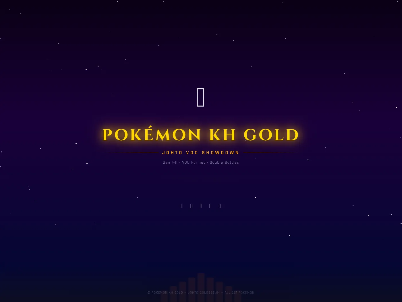 Johto VGC Showdown