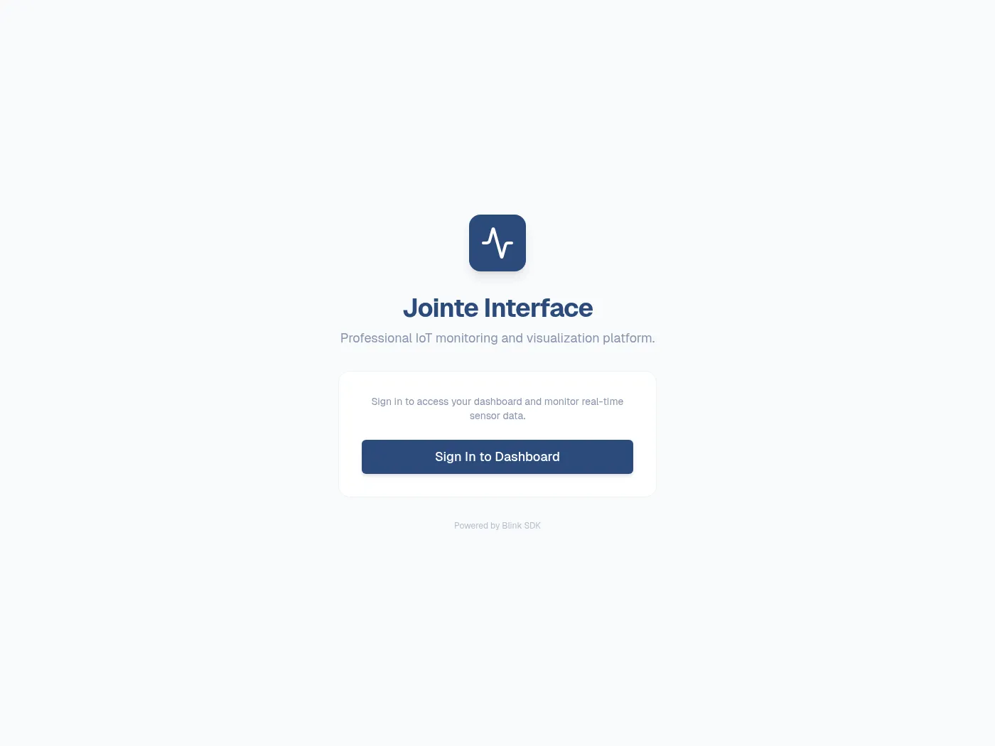 Jointe Interface