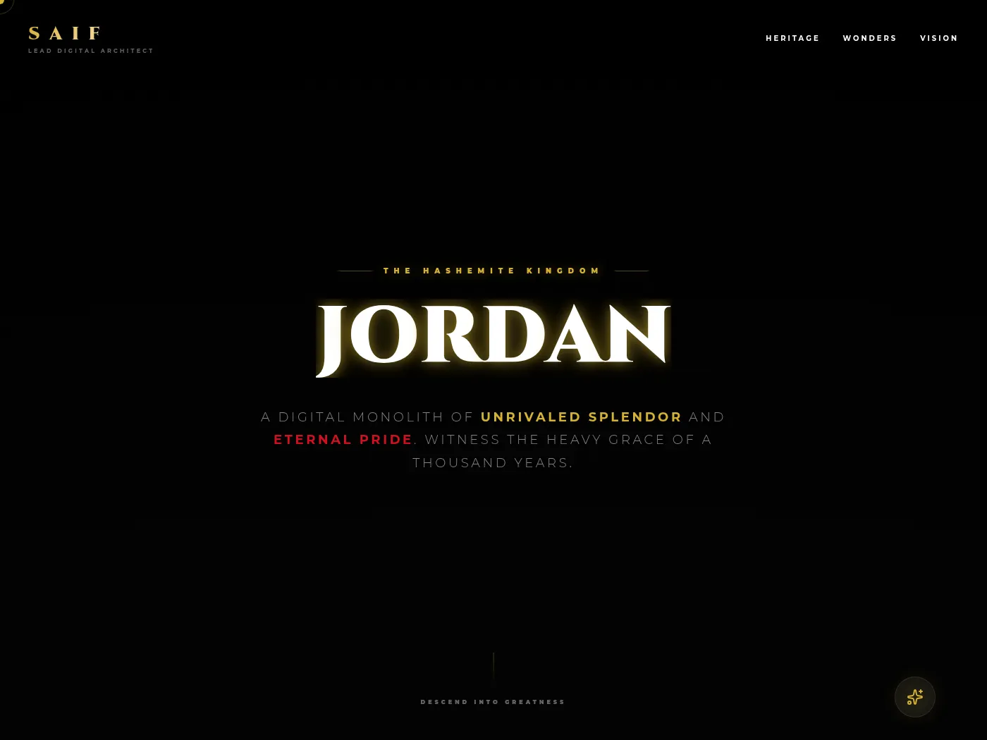 Jordan Monument Experience