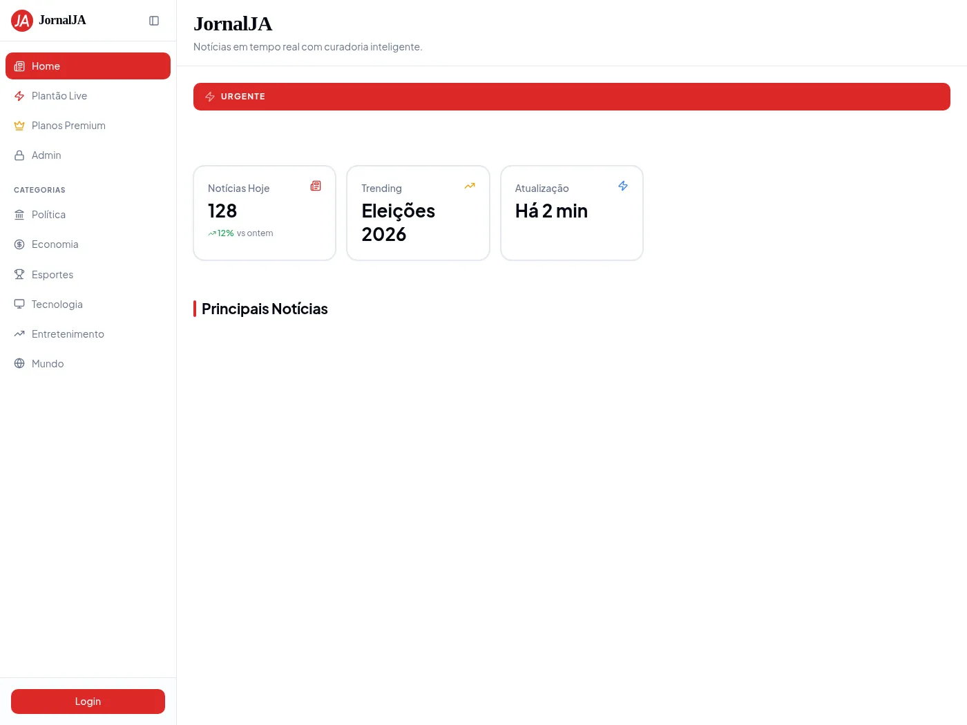 JornalJA News Portal