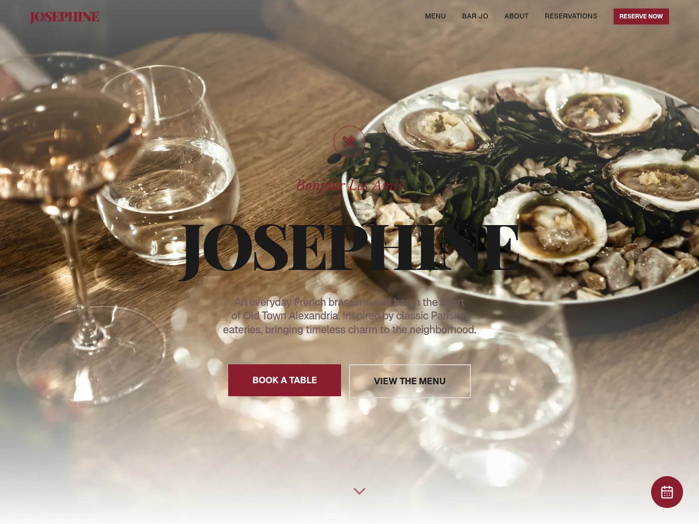 Josephine Restaurant Site