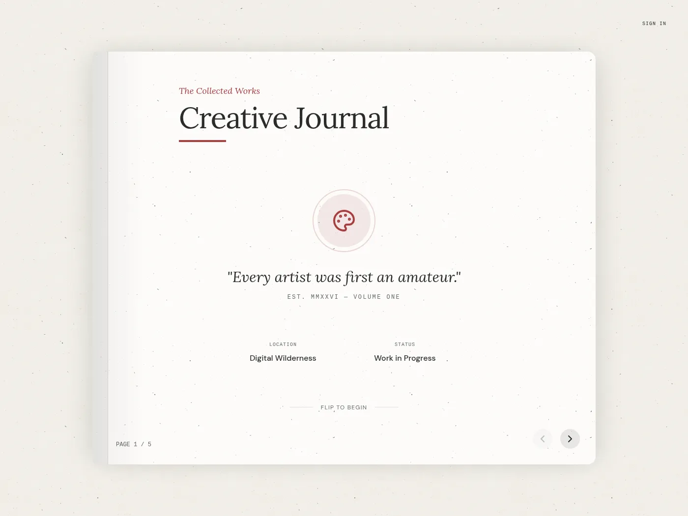 Journal Vibes Website