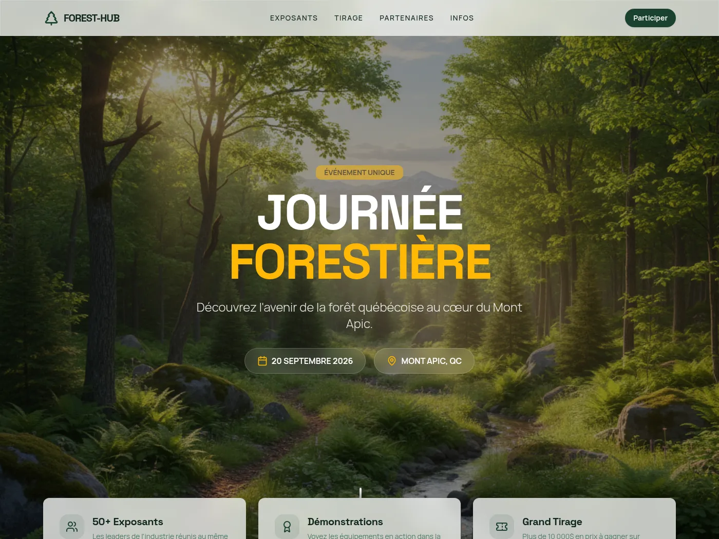 Journée Forestière Hub