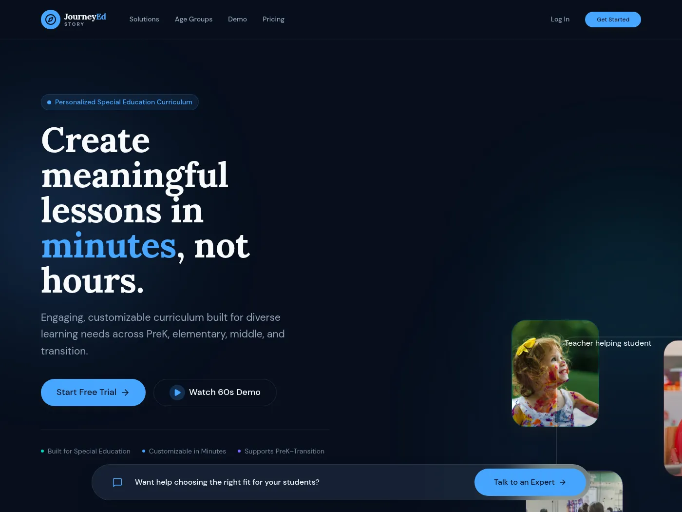 JourneyEd Story Homepage