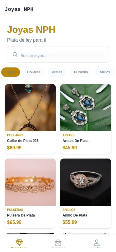 Joyas NPH Delivery App