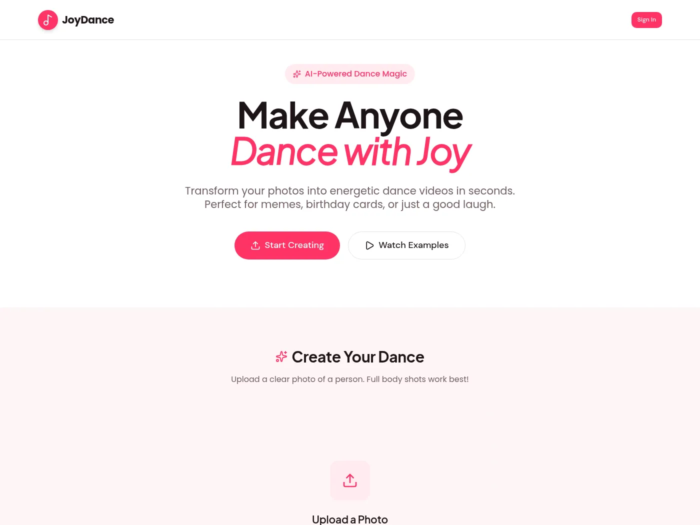Joyful Dance Video Maker