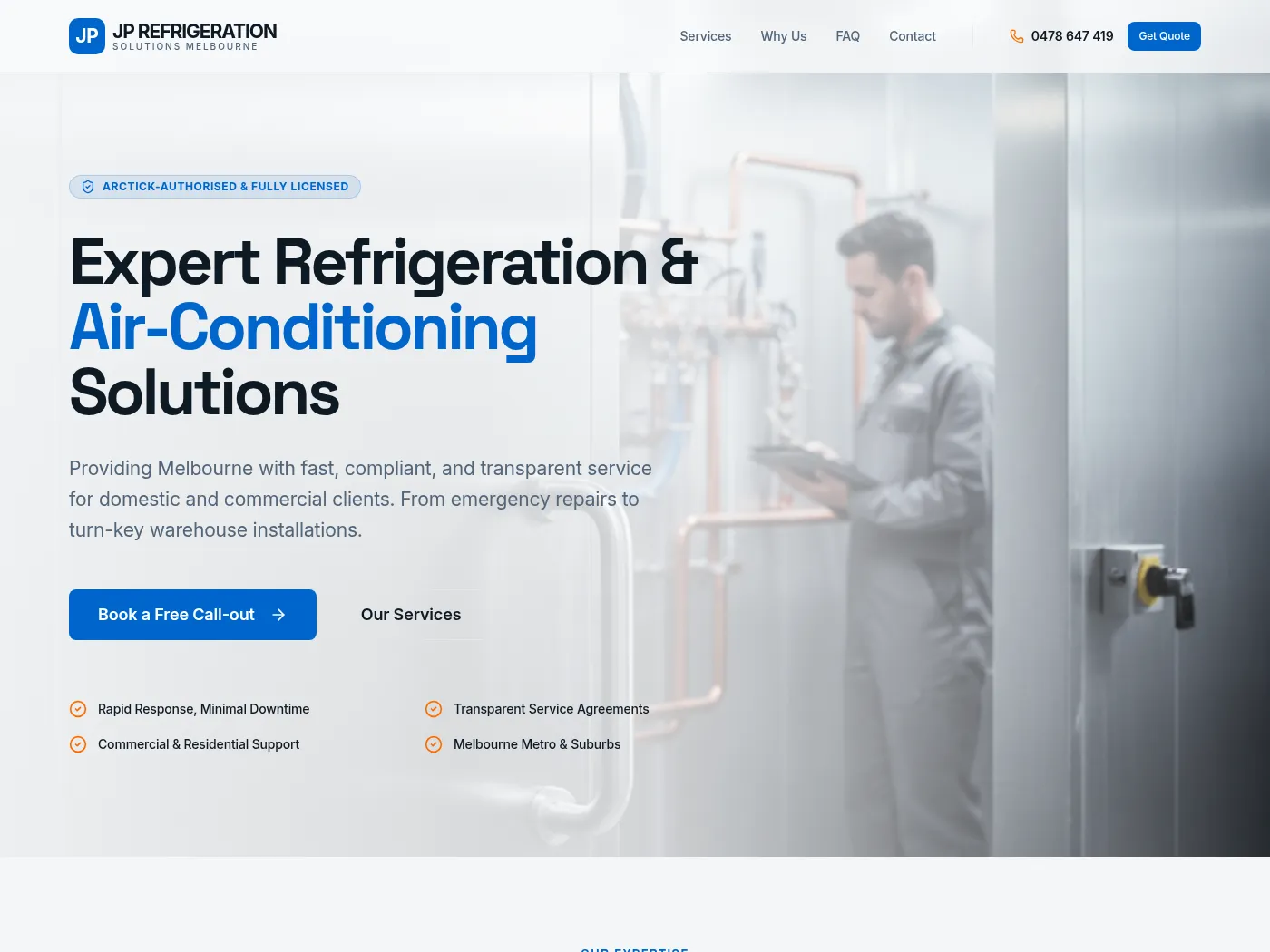 JP Refrigeration Solutions