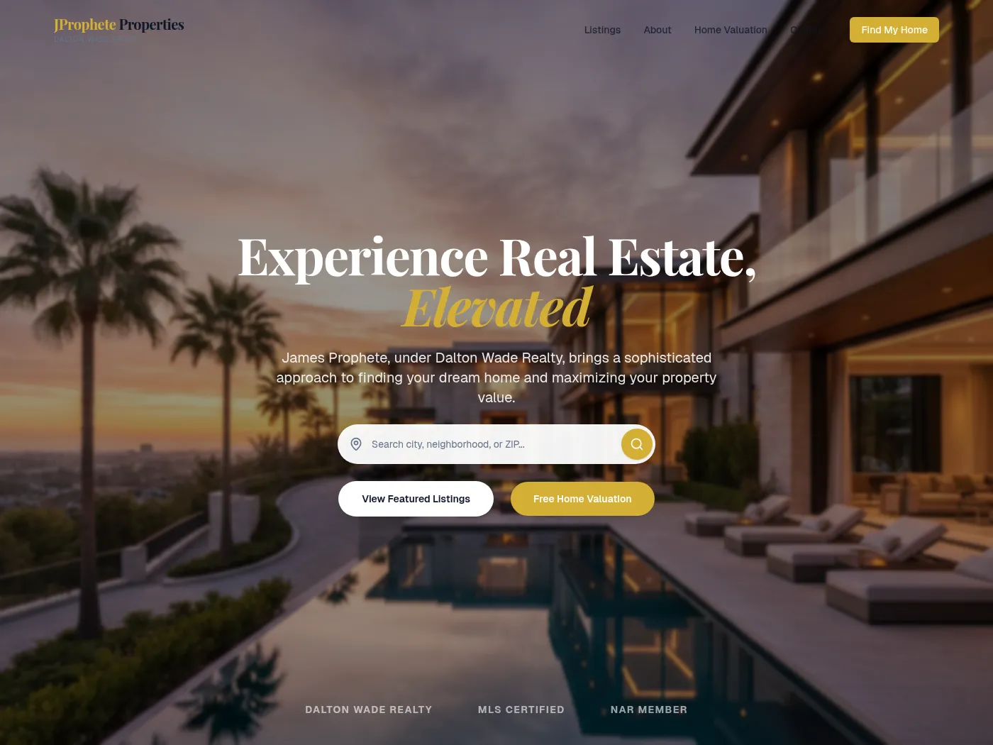 JProphete Properties Site