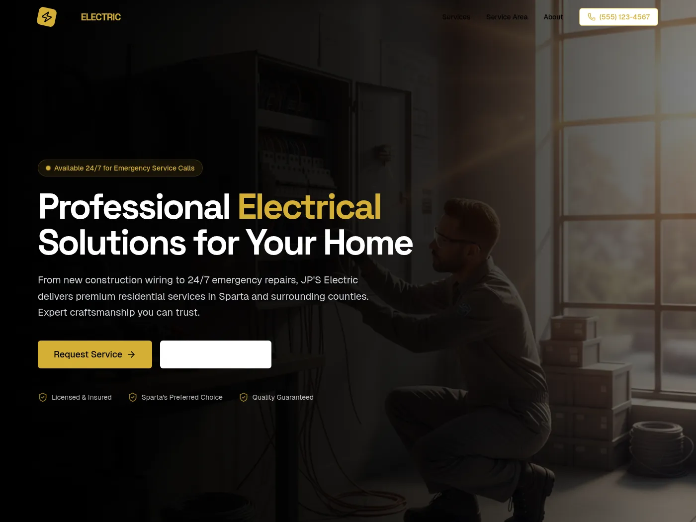 JP'S Electric Web Presence