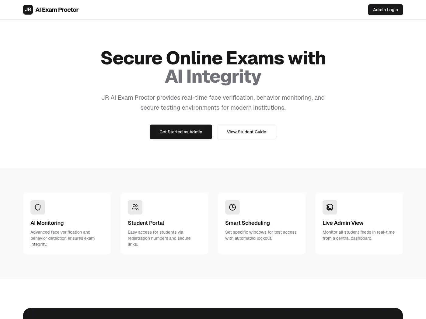 JR AI Exam Proctor
