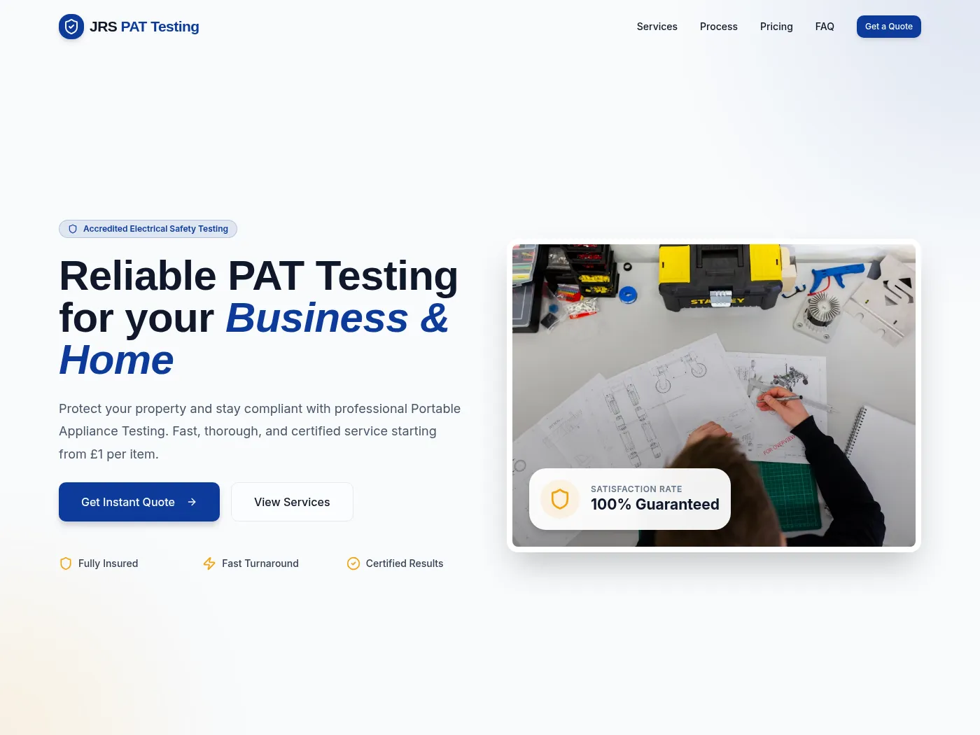 JRS PAT Testing Site