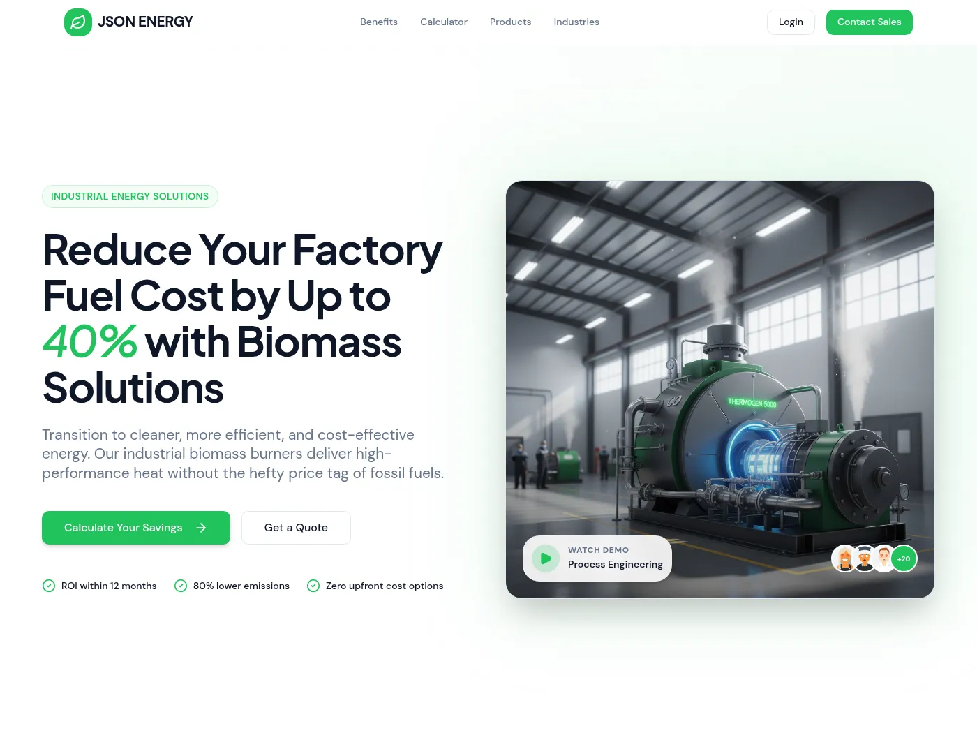 JSON Energy Premium Site