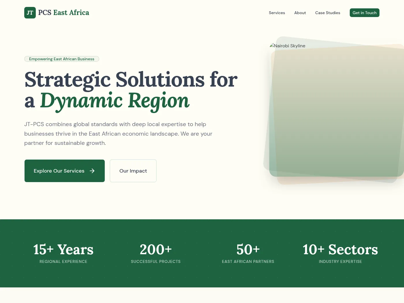 JT-PCS East Africa Site