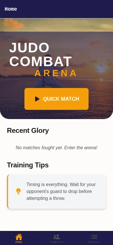 Judo Combat Arena