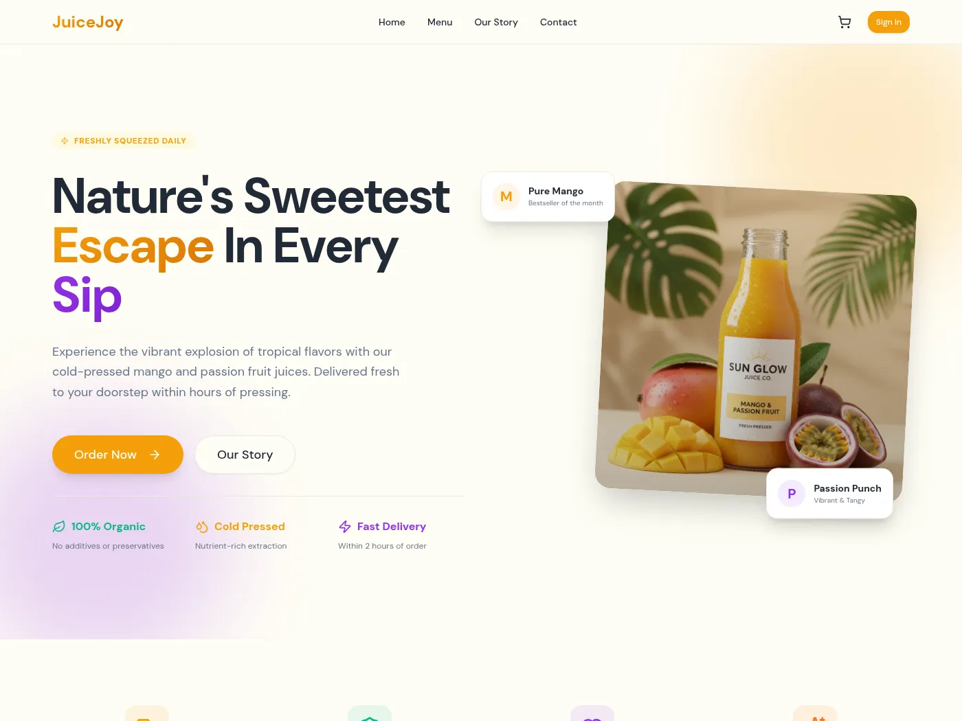 JuiceJoy Delivery Site