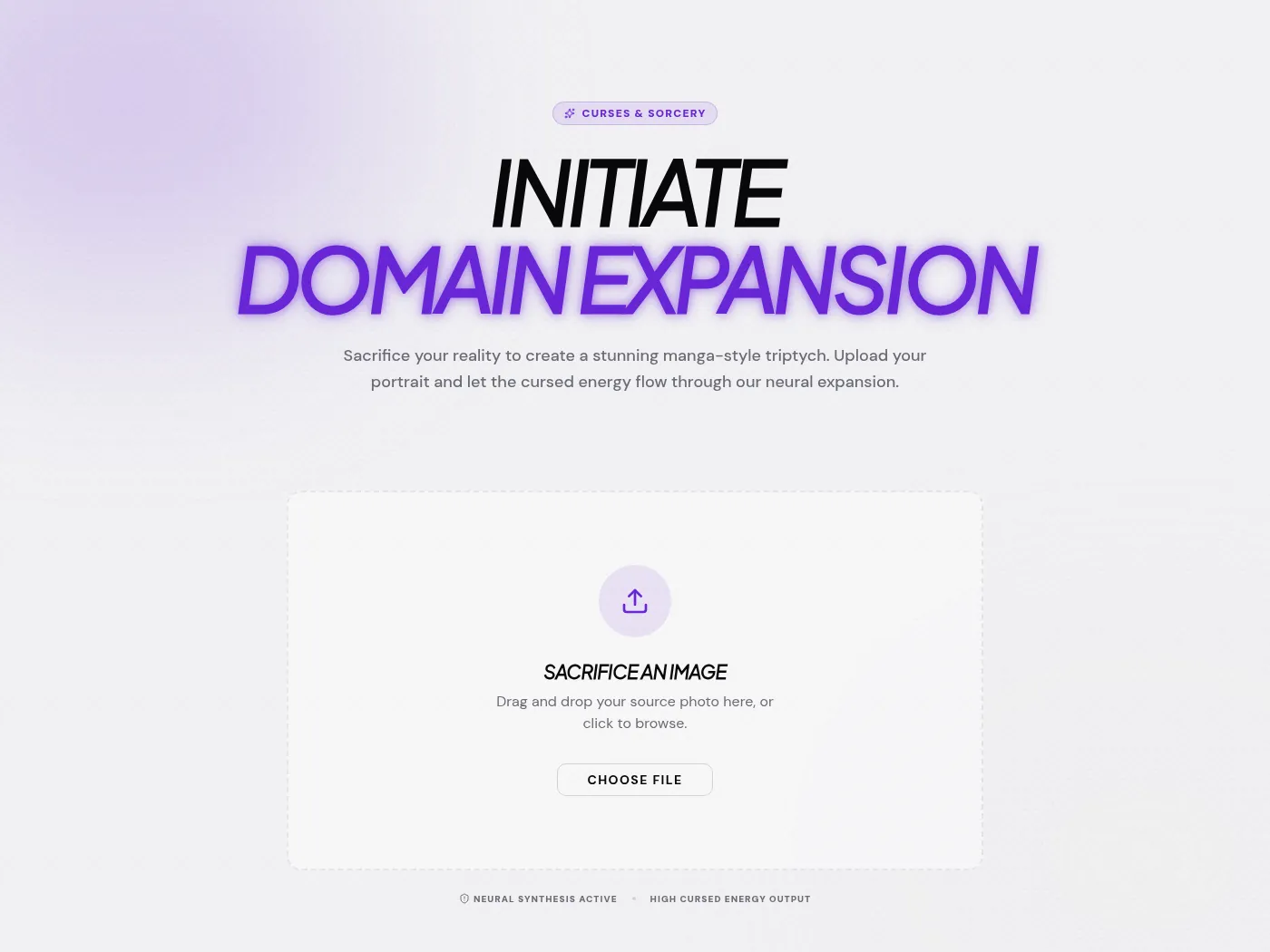 Domain Expansion Triptych