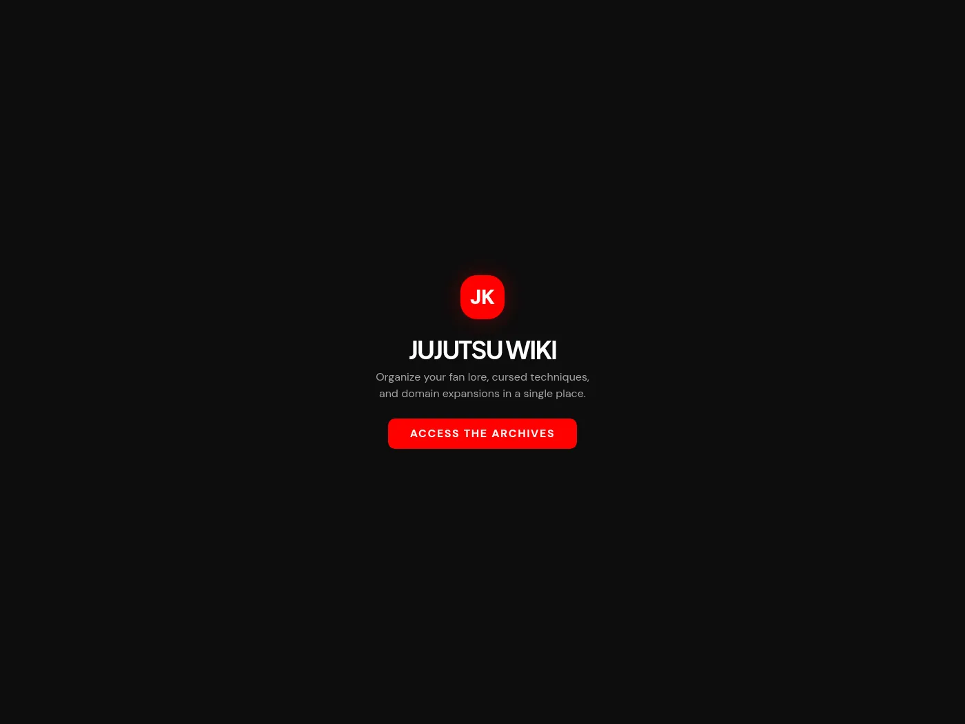 Jujutsu Kaisen Fan Wiki