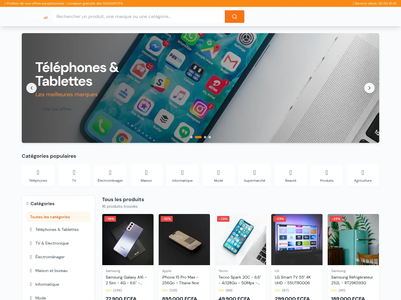 Jumia Clone