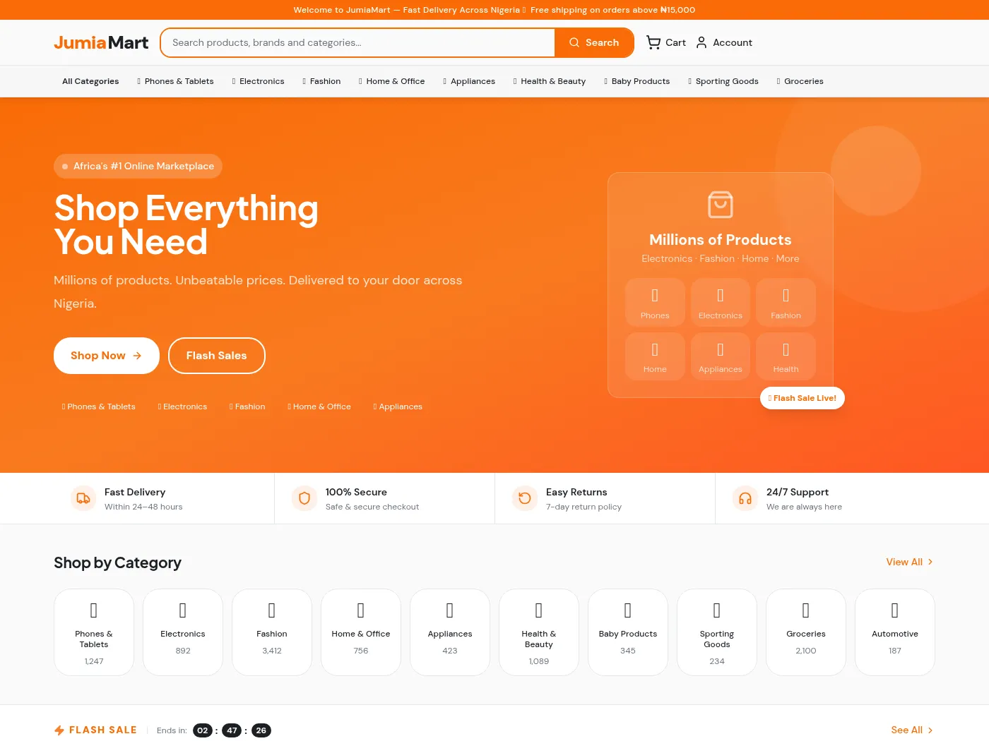 Jumia-Like Marketplace