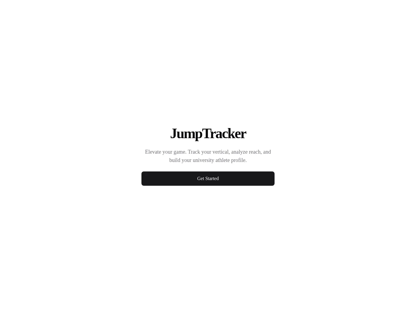 Volleyball Vertical Jump Tracker