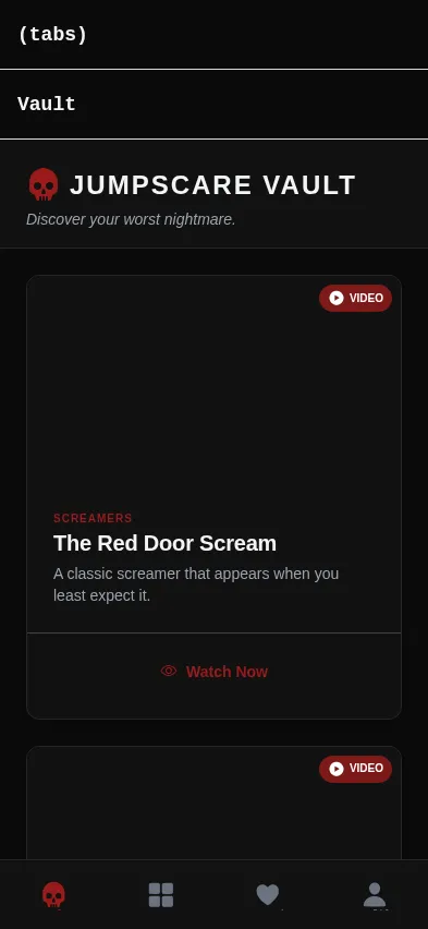 Jumpscare Vault