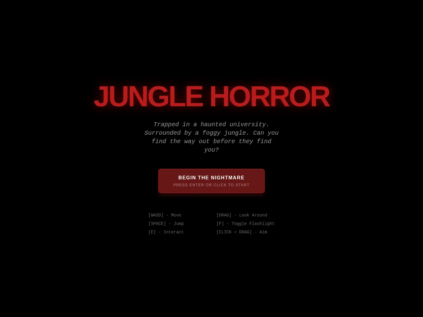 Jungle Horror Escape