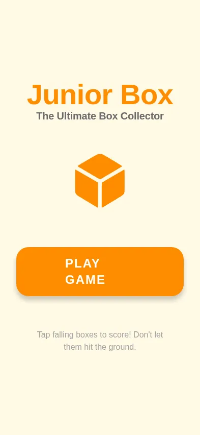 Junior Box Game
