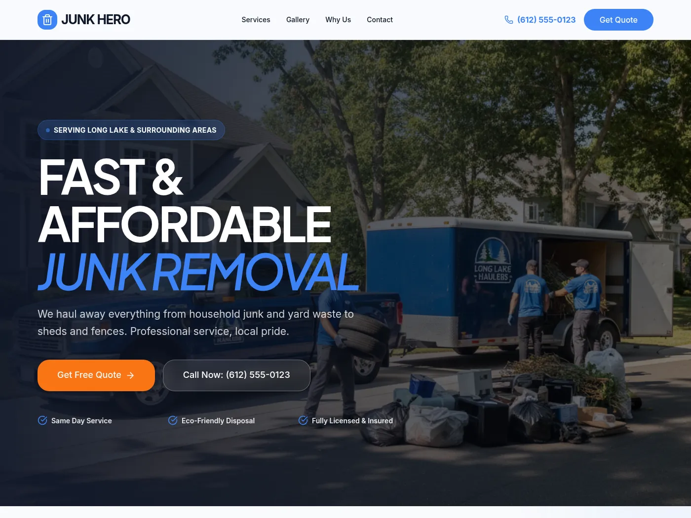 Junk Hero Web