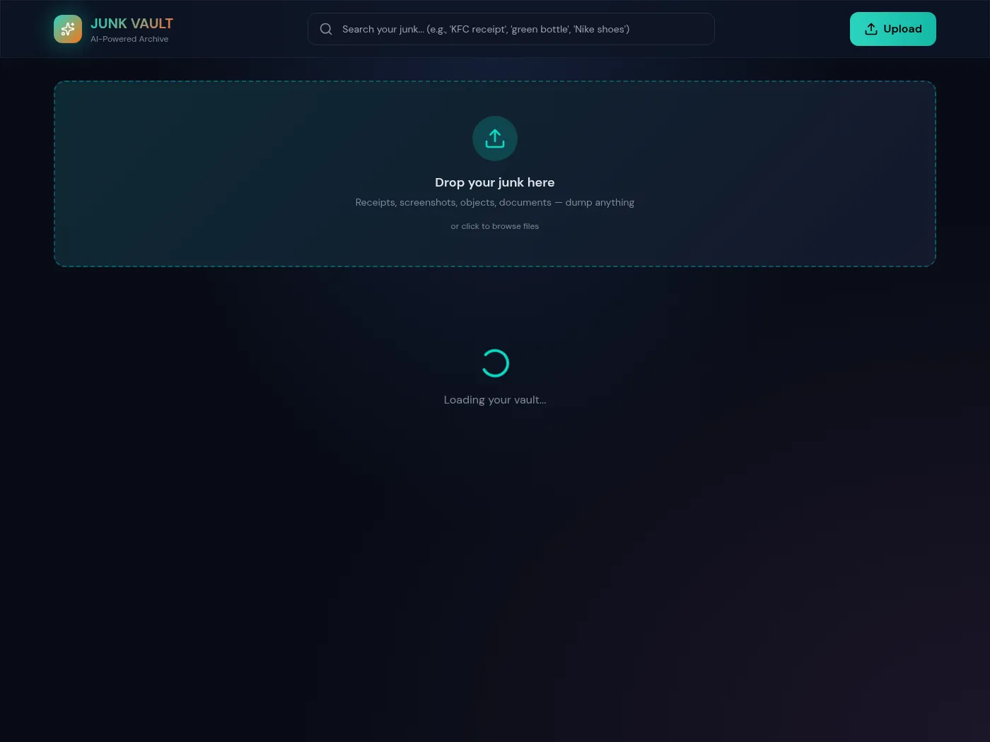 Junk Vault AI Archive