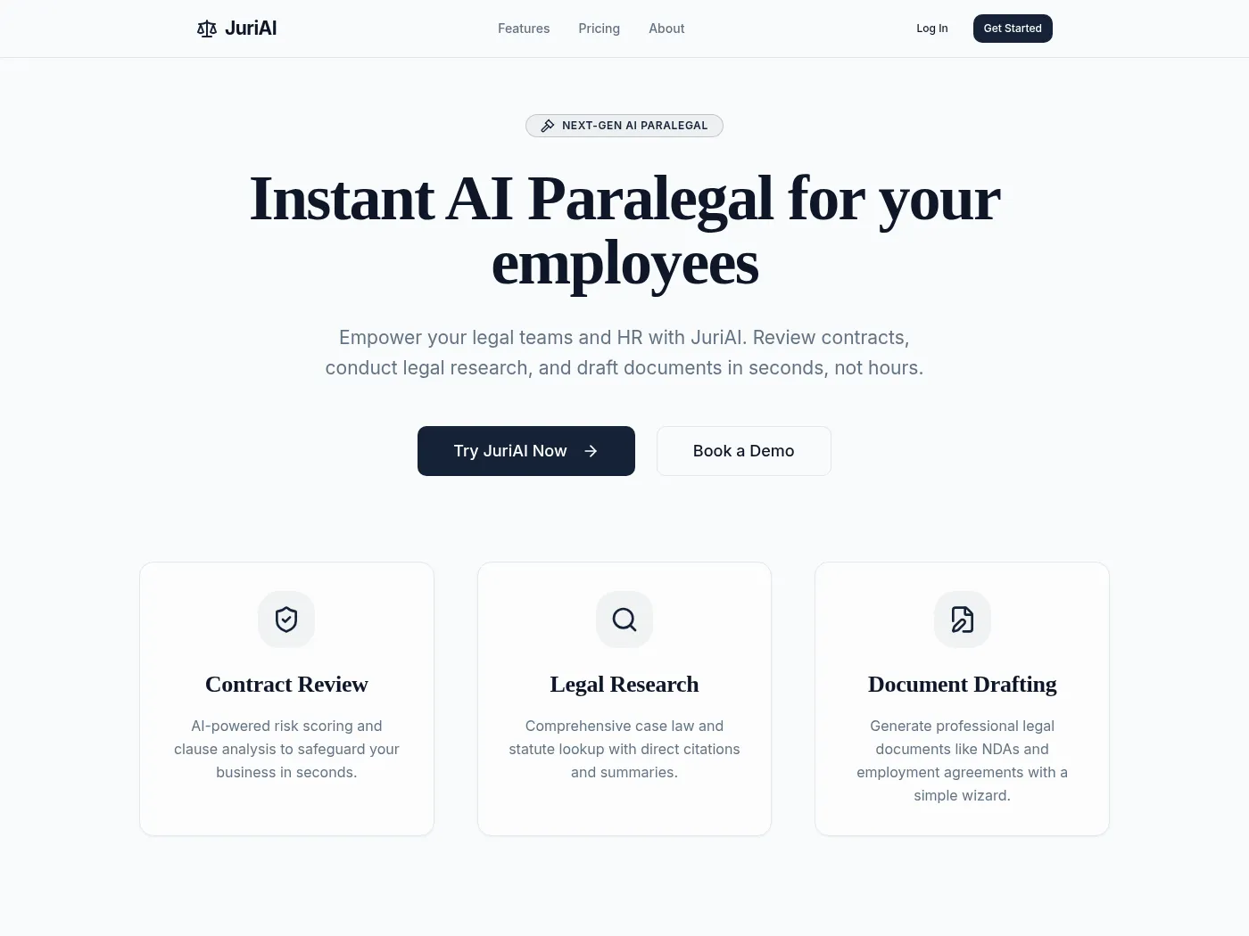 JuriAI Paralegal Suite