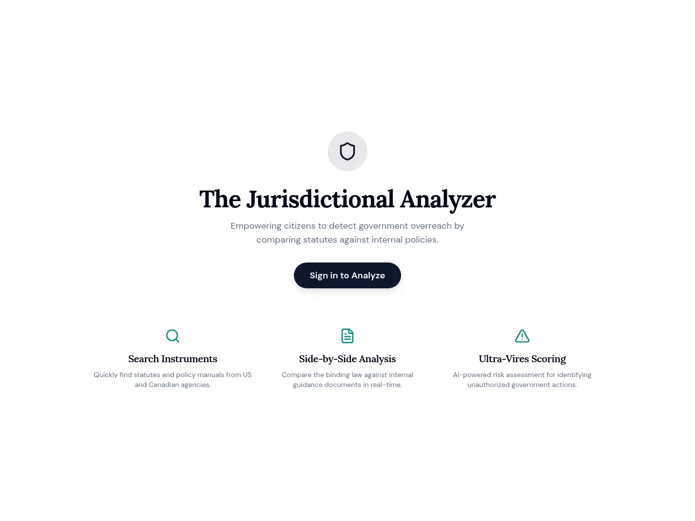 Jurisdictional Analyzer