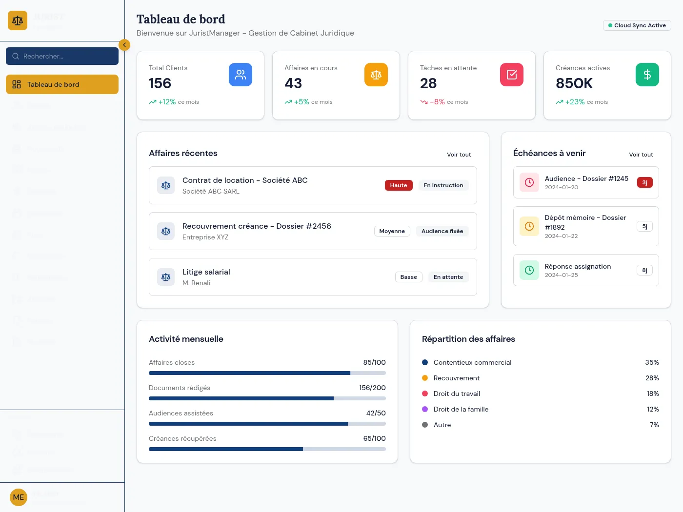JuristManager Legal Suite