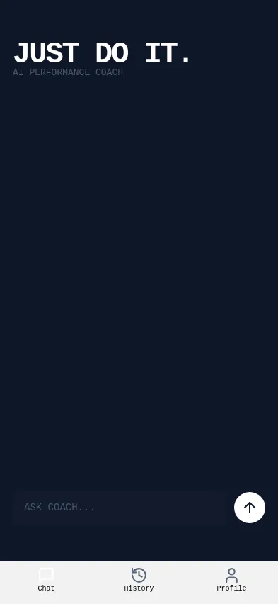 Just Do It AI Chat