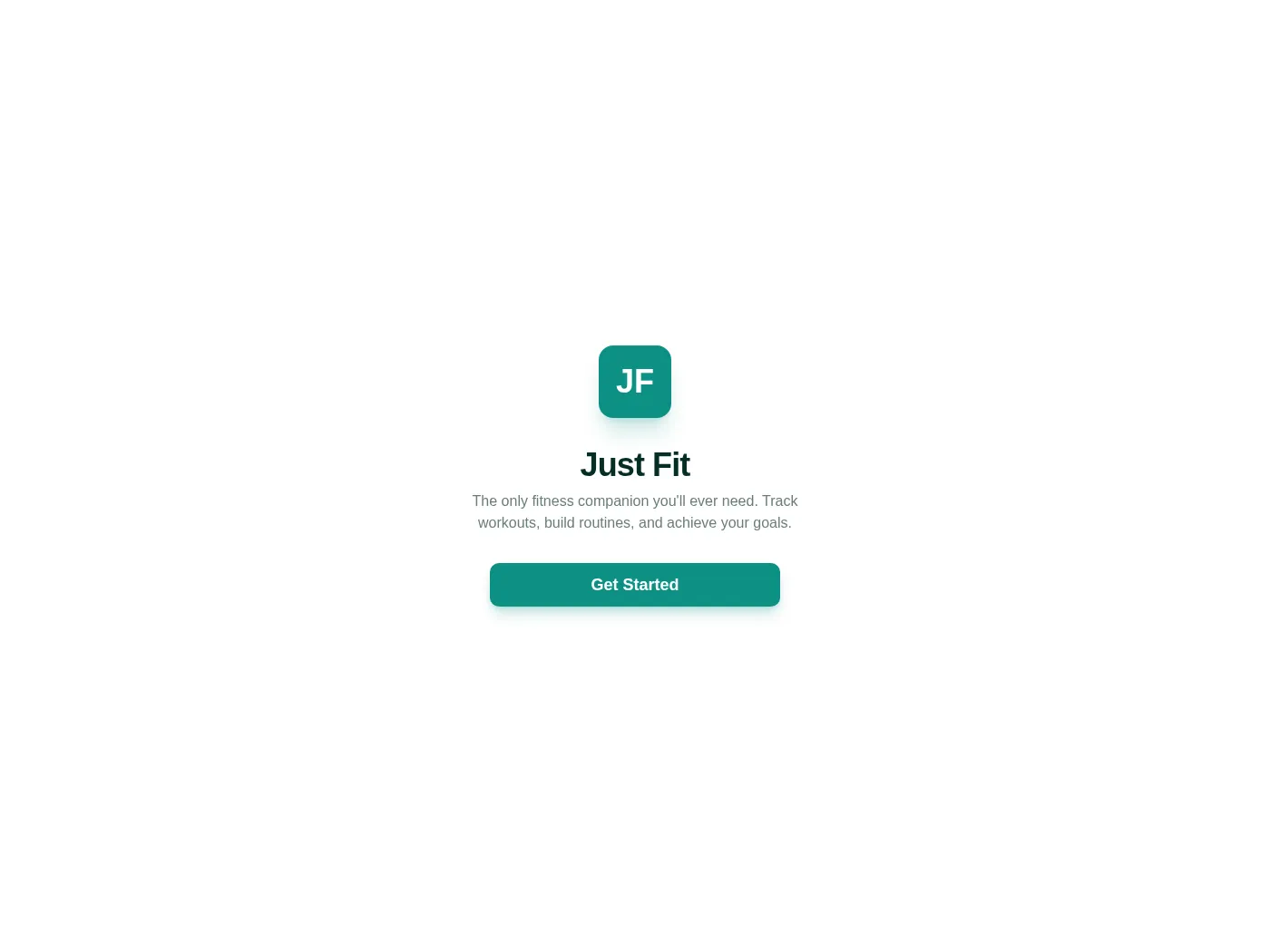 Just Fit App