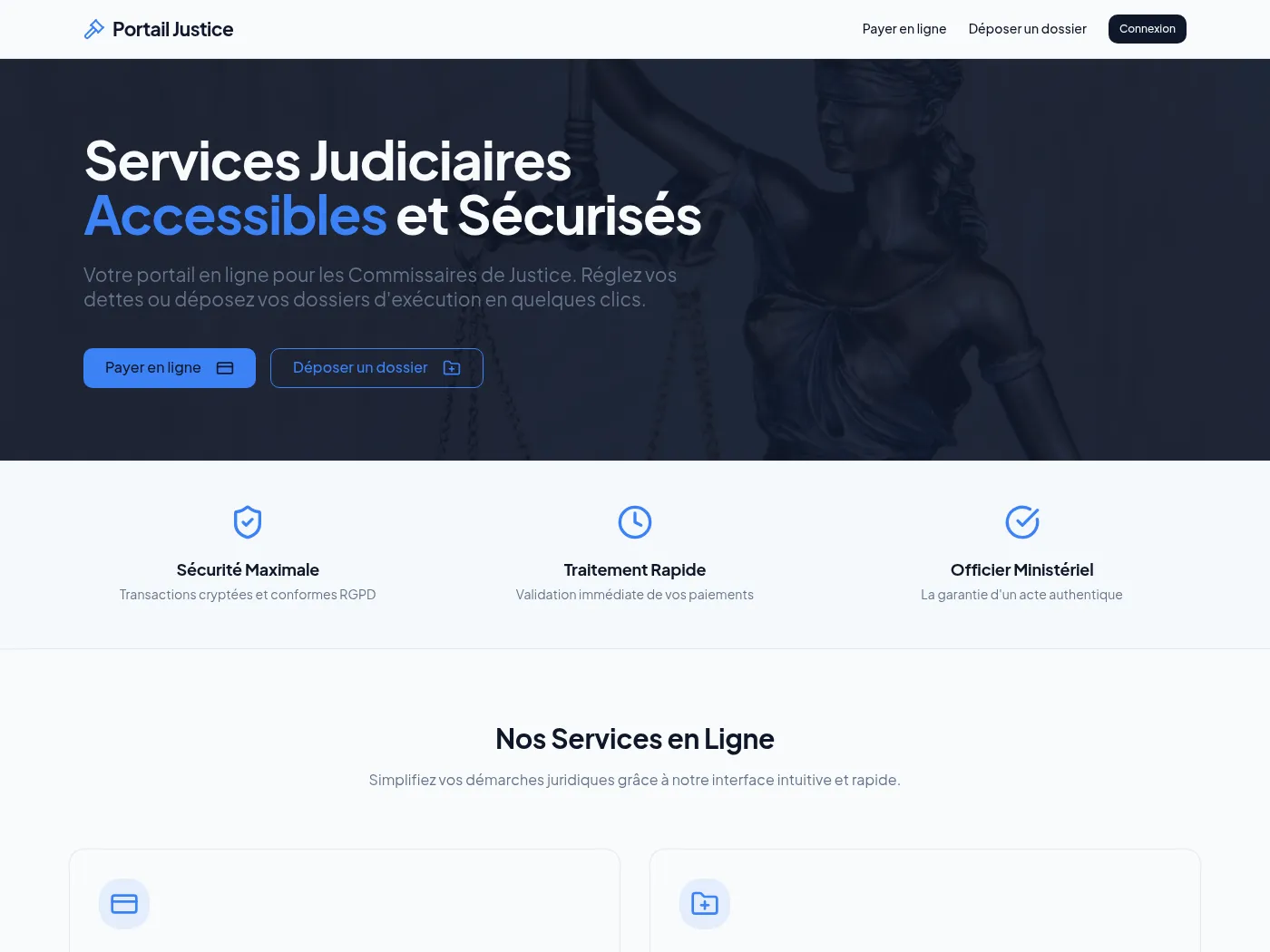 Justice Commissioner Portal