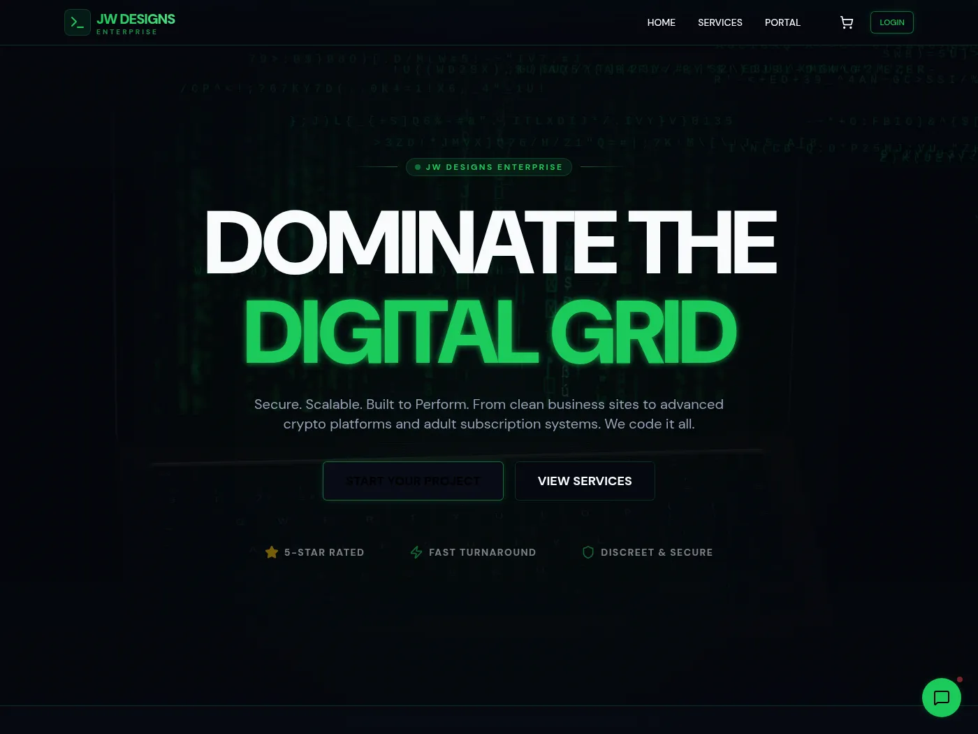 JW Designs Enterprise Portal