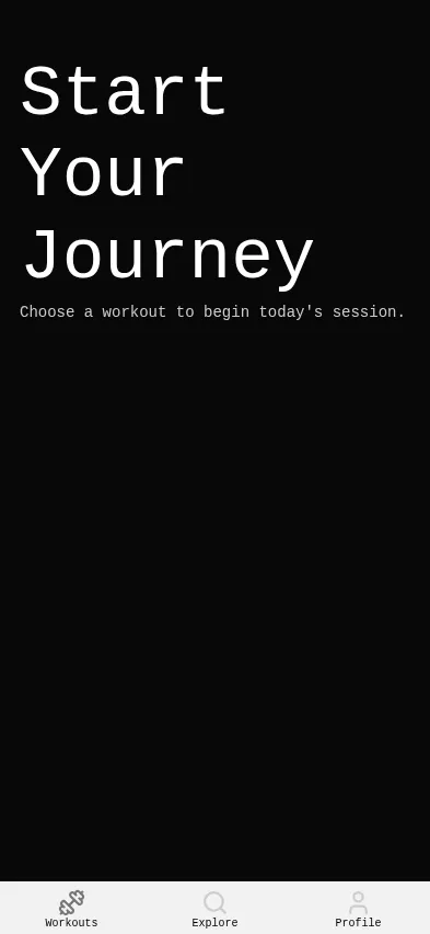 Jym Starter App