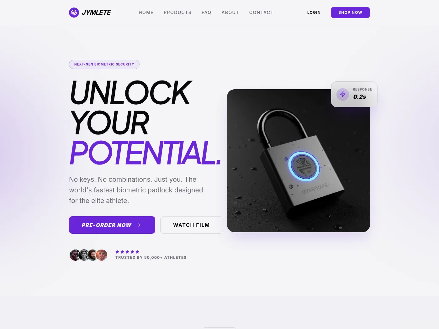 JymLete Modern Redesign