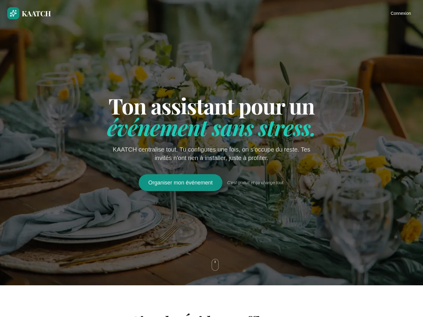 KAATCH Event Assistant