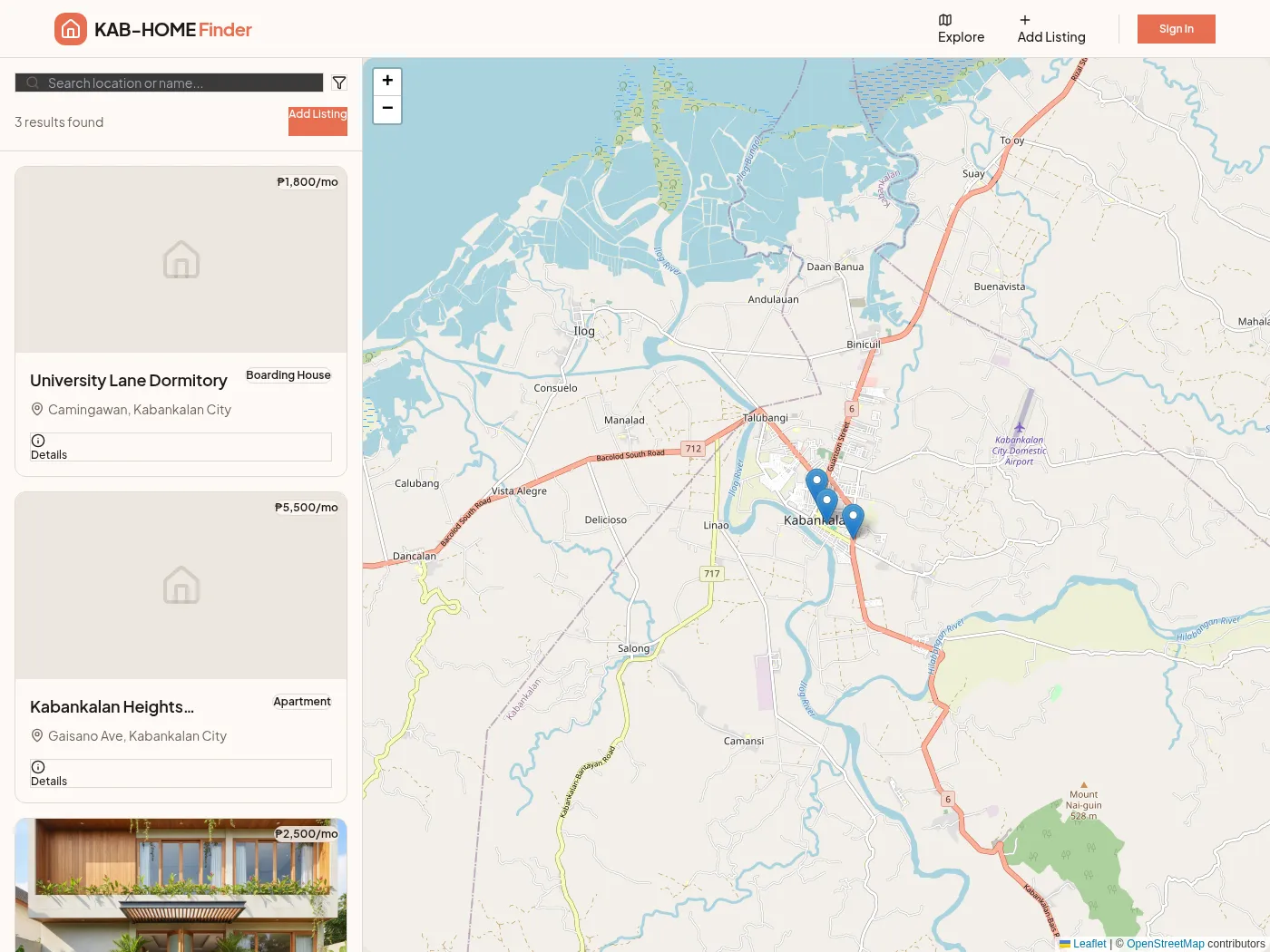 KAB-HOME Finder