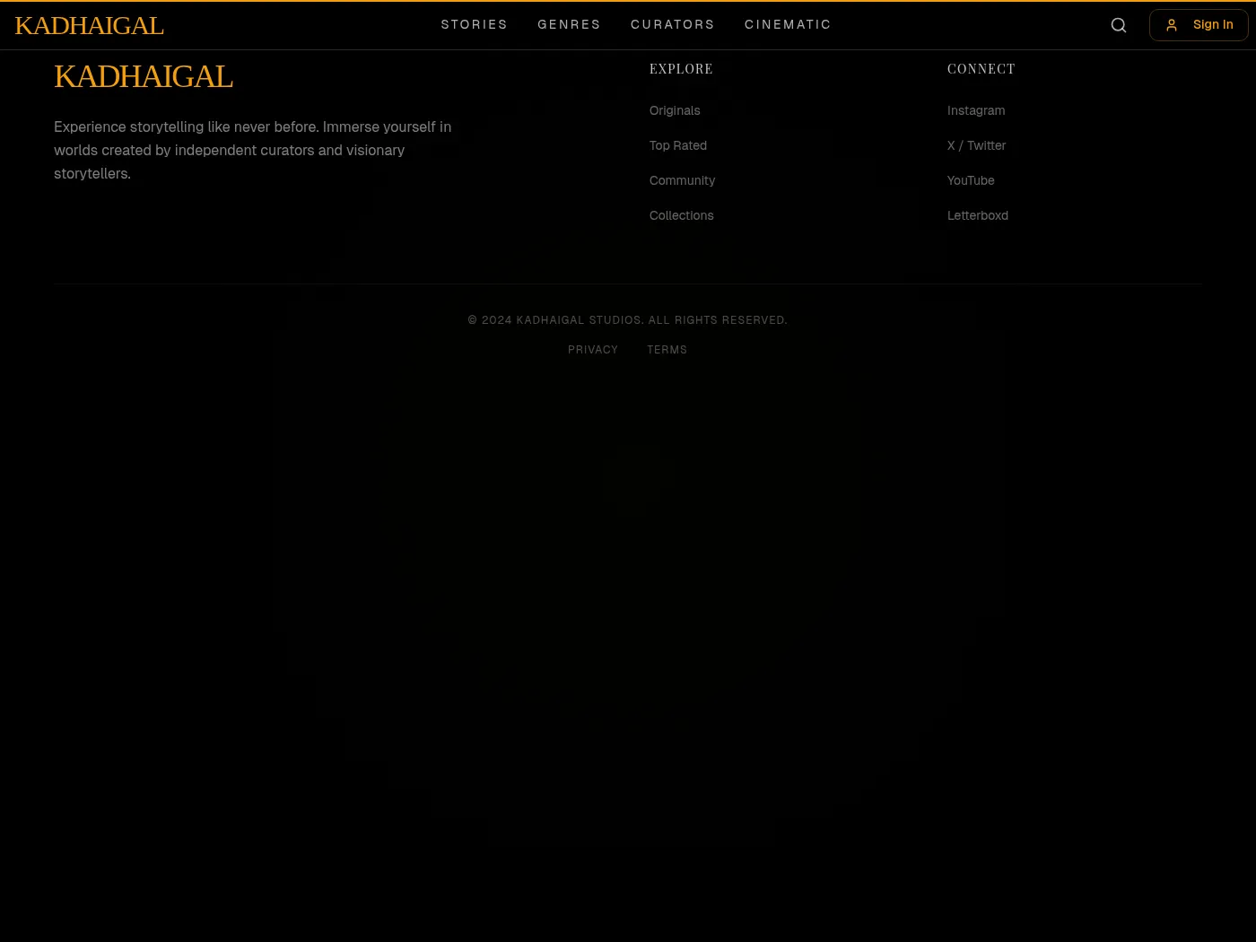 Kadhaigal Stories Portal