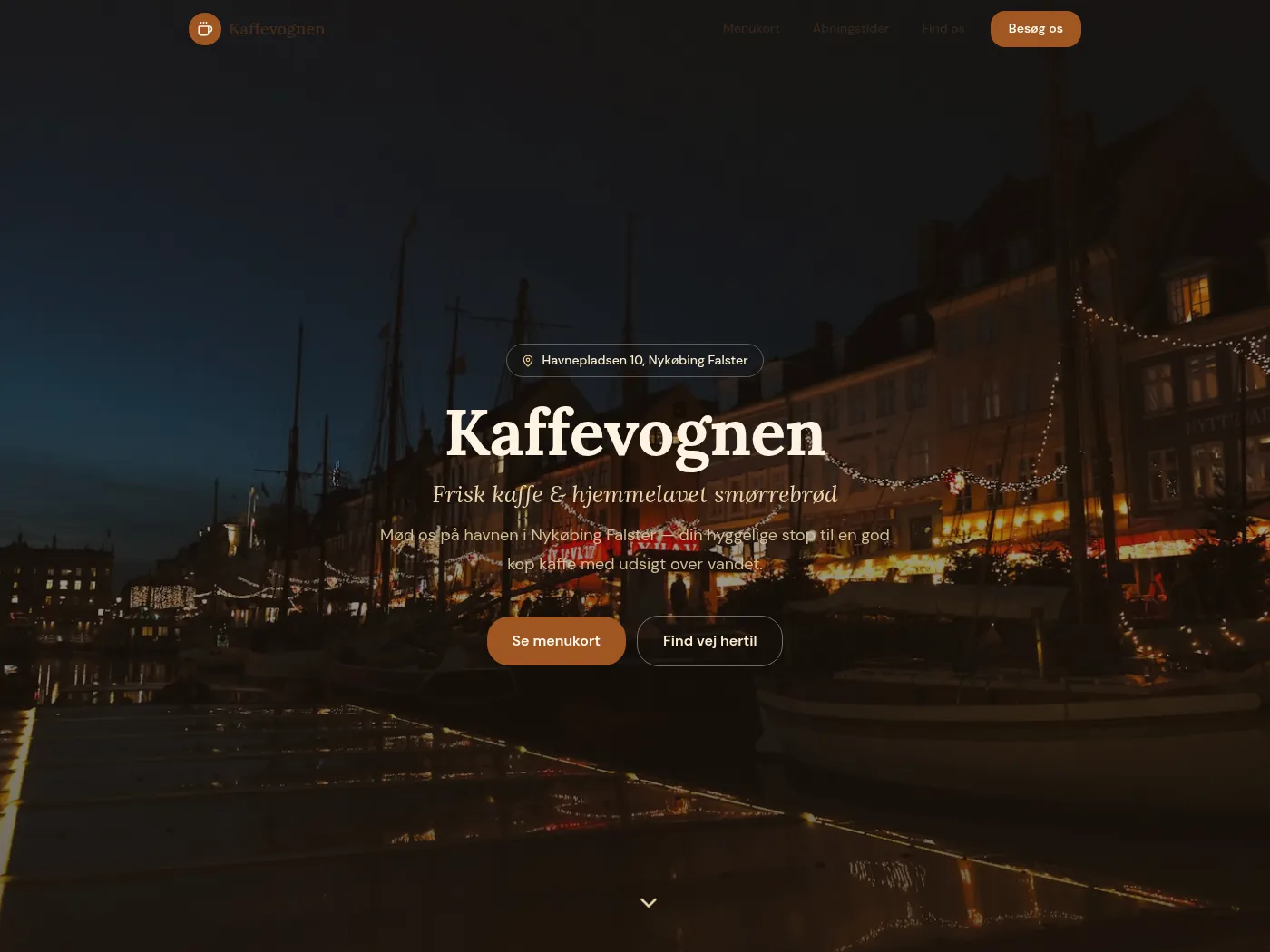 Kaffevognen Falster Site