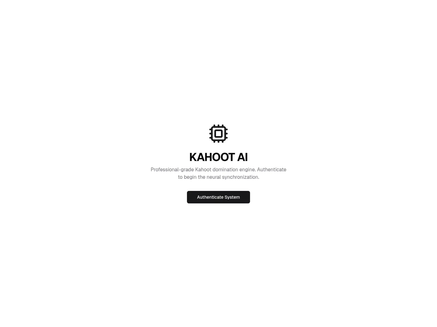 Kahoot AI Autoplay