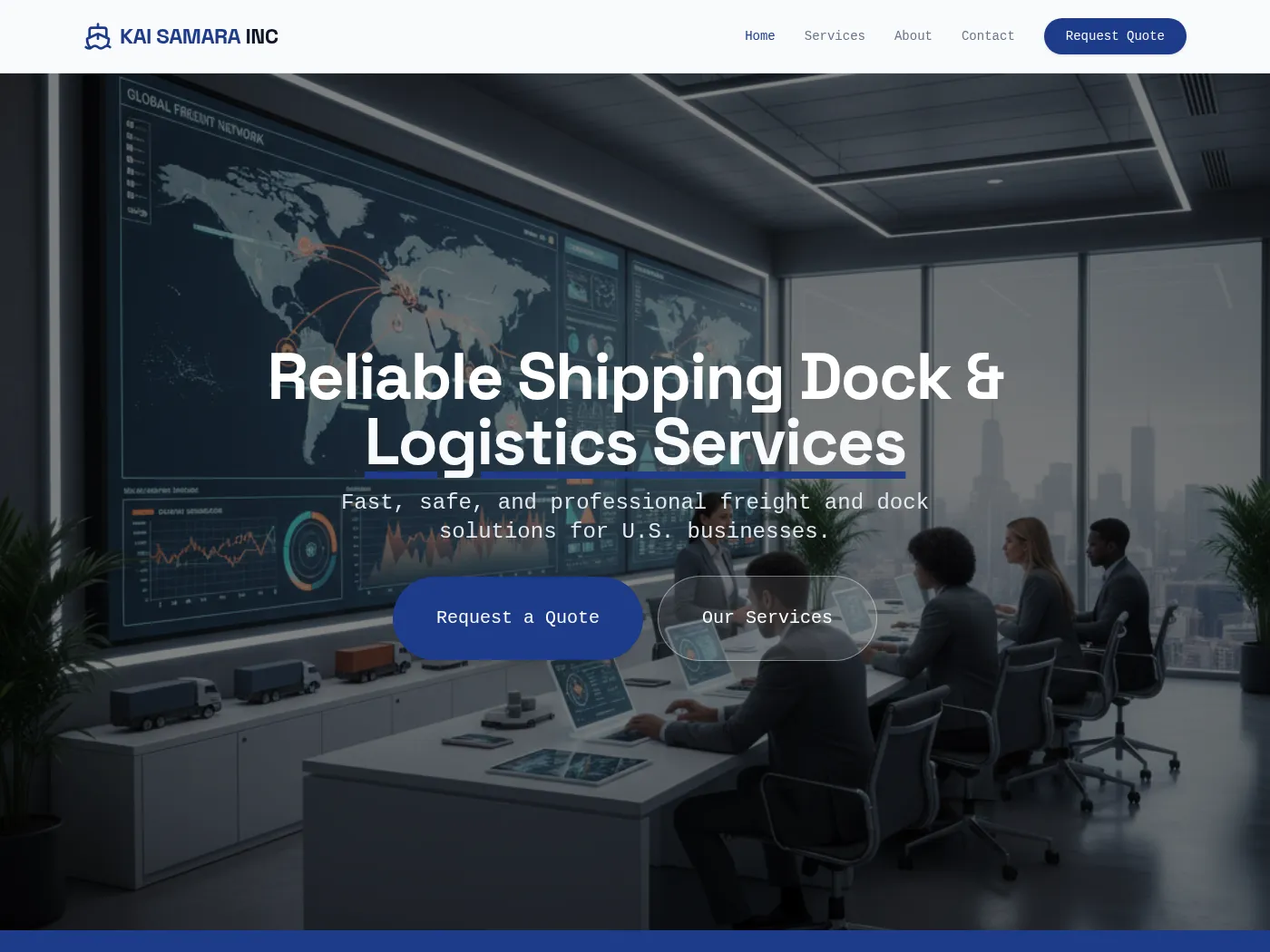 Kai Samara Logistics Site