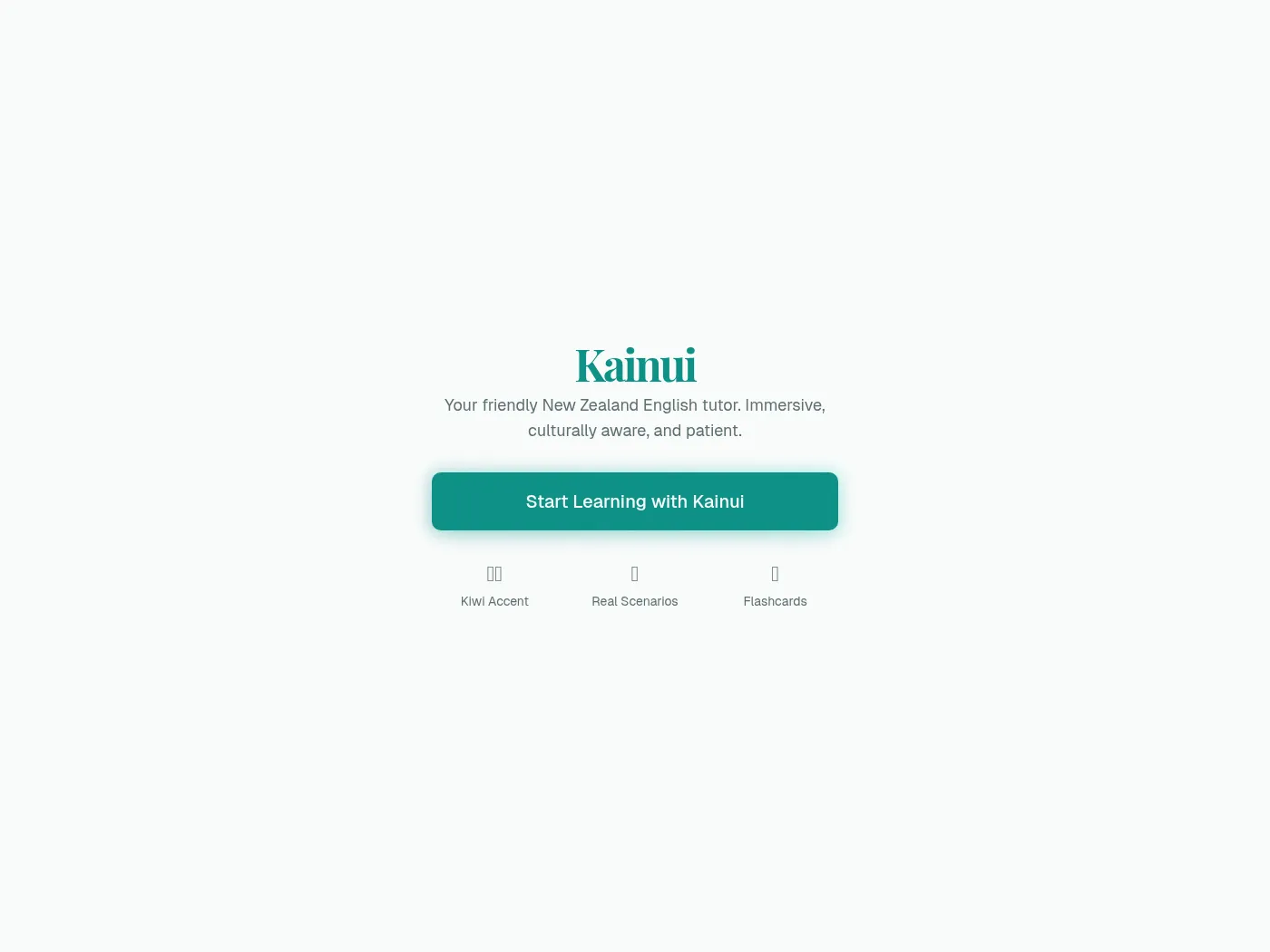 Kainui Kiwi English Tutor